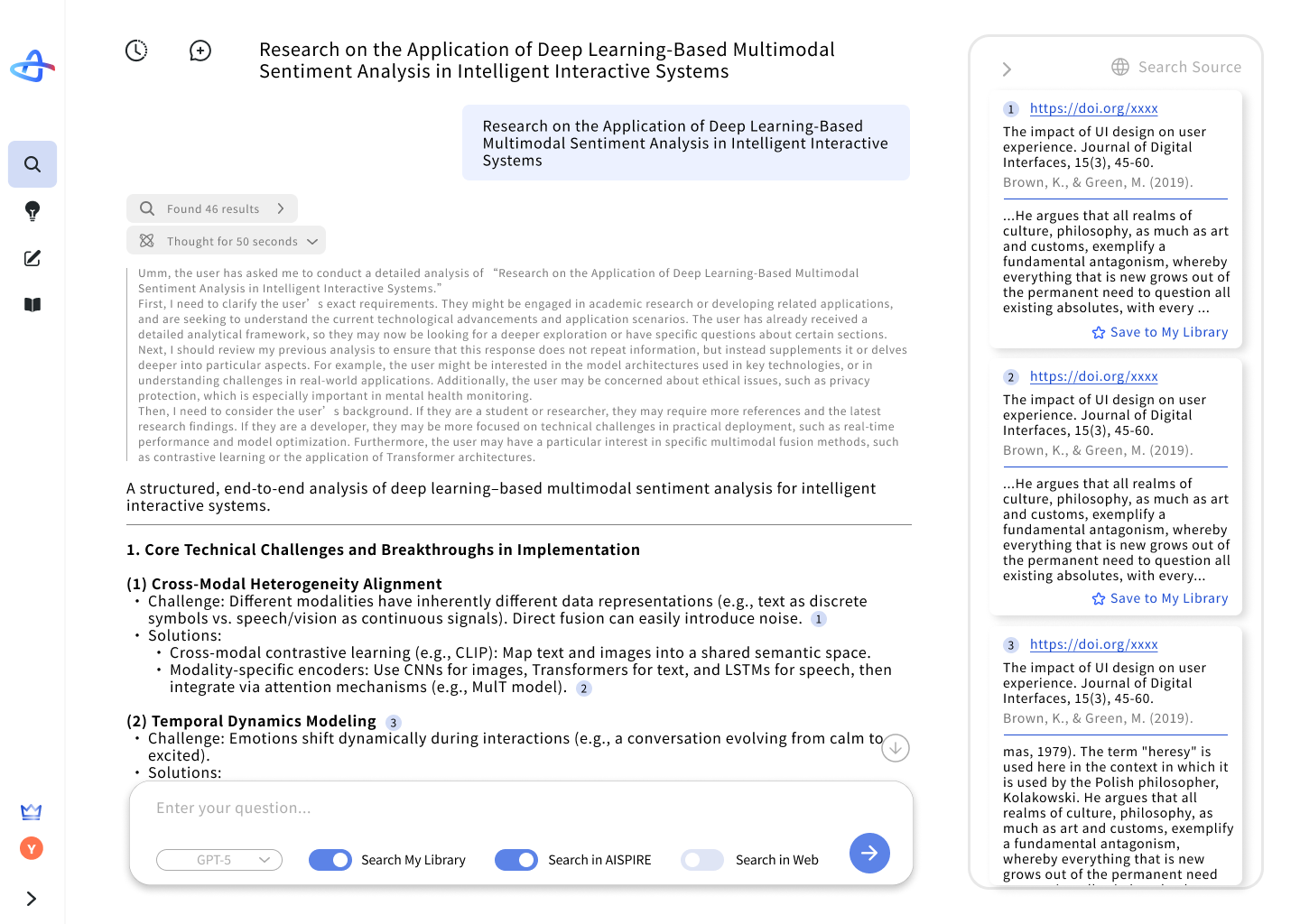 AIspire - AI Academic Writing Assistant
